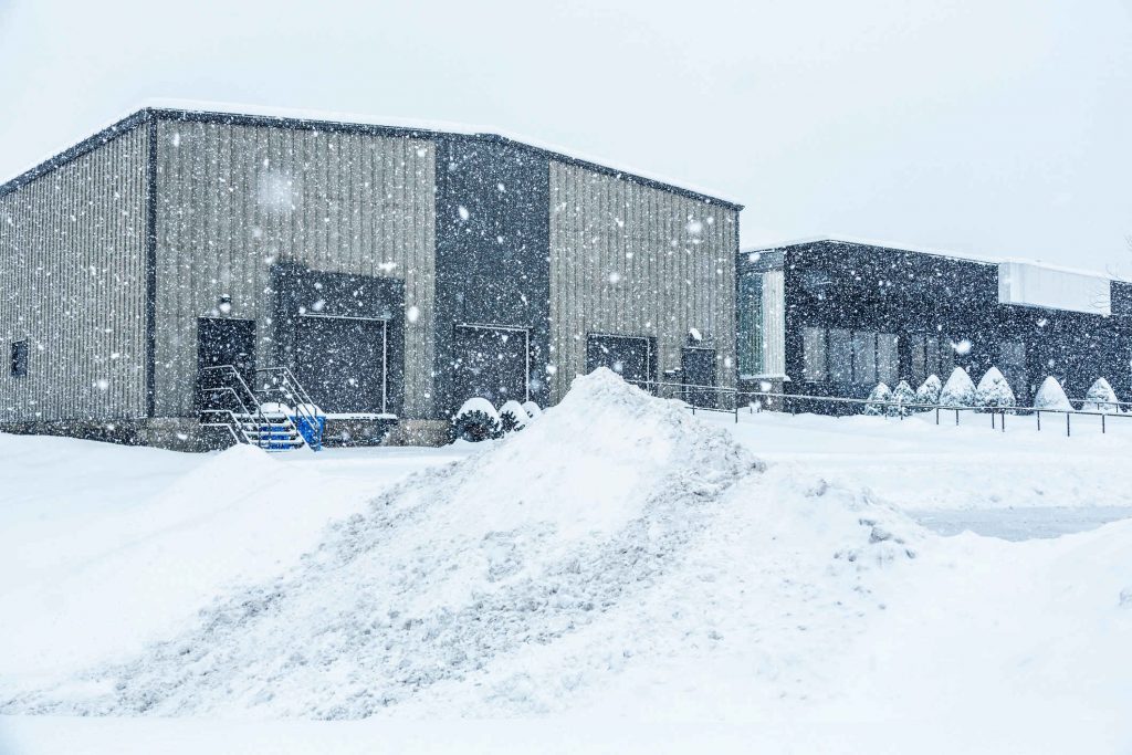Three ways to keep a warehouse warm in winter - Norton Industrial Doors
